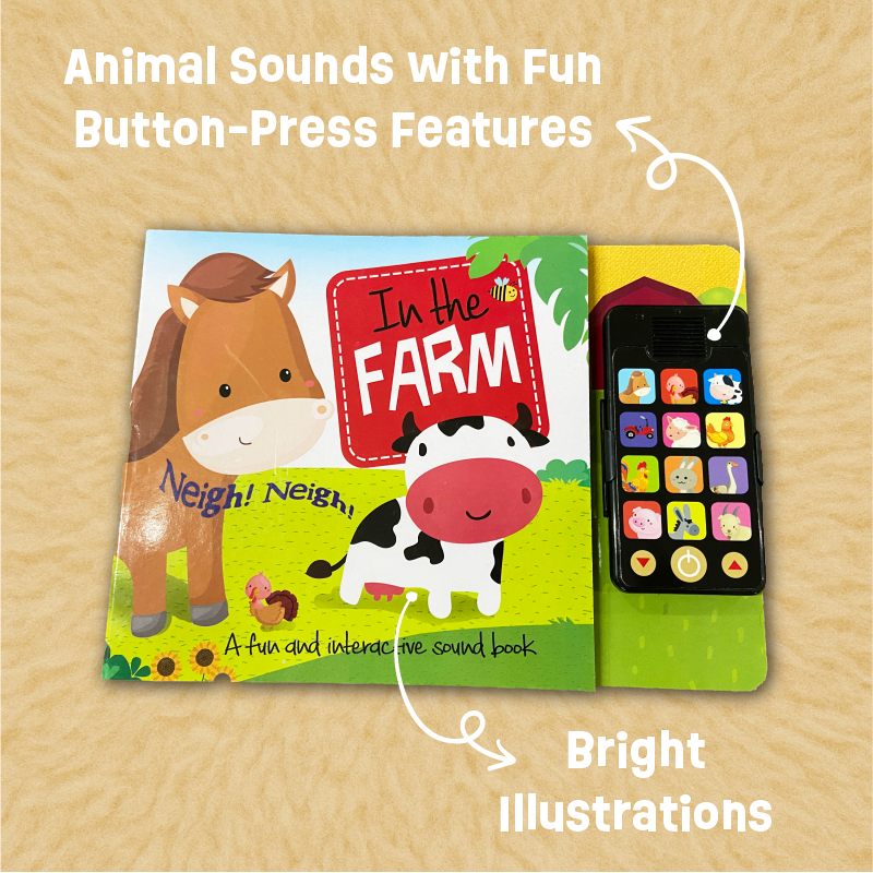 Buy Farm Animals - Sound Book Online - Lillbud