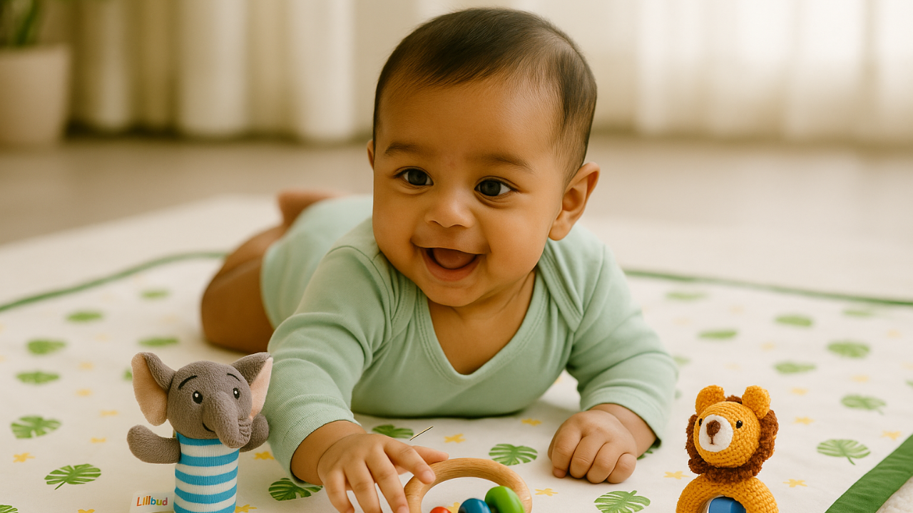 Reaching & Grasping: Introducing Safe Toys for Early Development – Lillbud